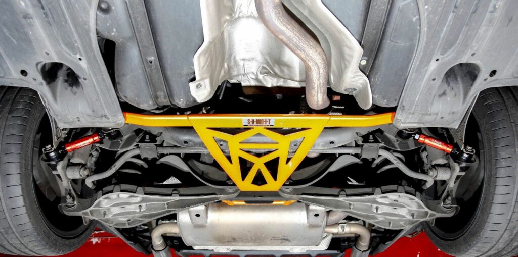 SUMMIT & Swave Rear Lower 4 Point Sub Frame X Bar Set for Mondeo MK4 ...